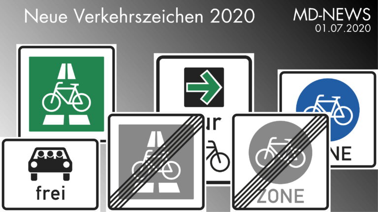 Neue Verkehrszeichen 2020 – MD Schilder- & Kommunalbedarf